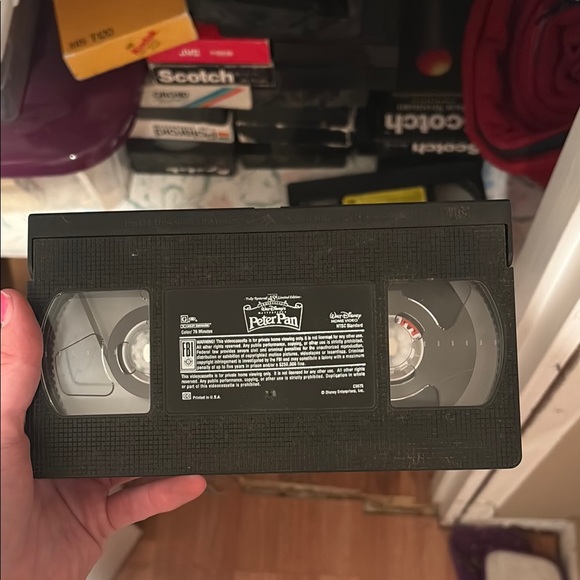Cameras, Photo & Video | Peter Pan Vhs Tape | Poshmark